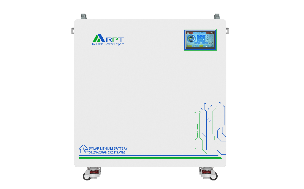 RPT 32.15kWh Home Solar Lithium Battery | 51.2V 628Ah LiFePO4 Energy ...